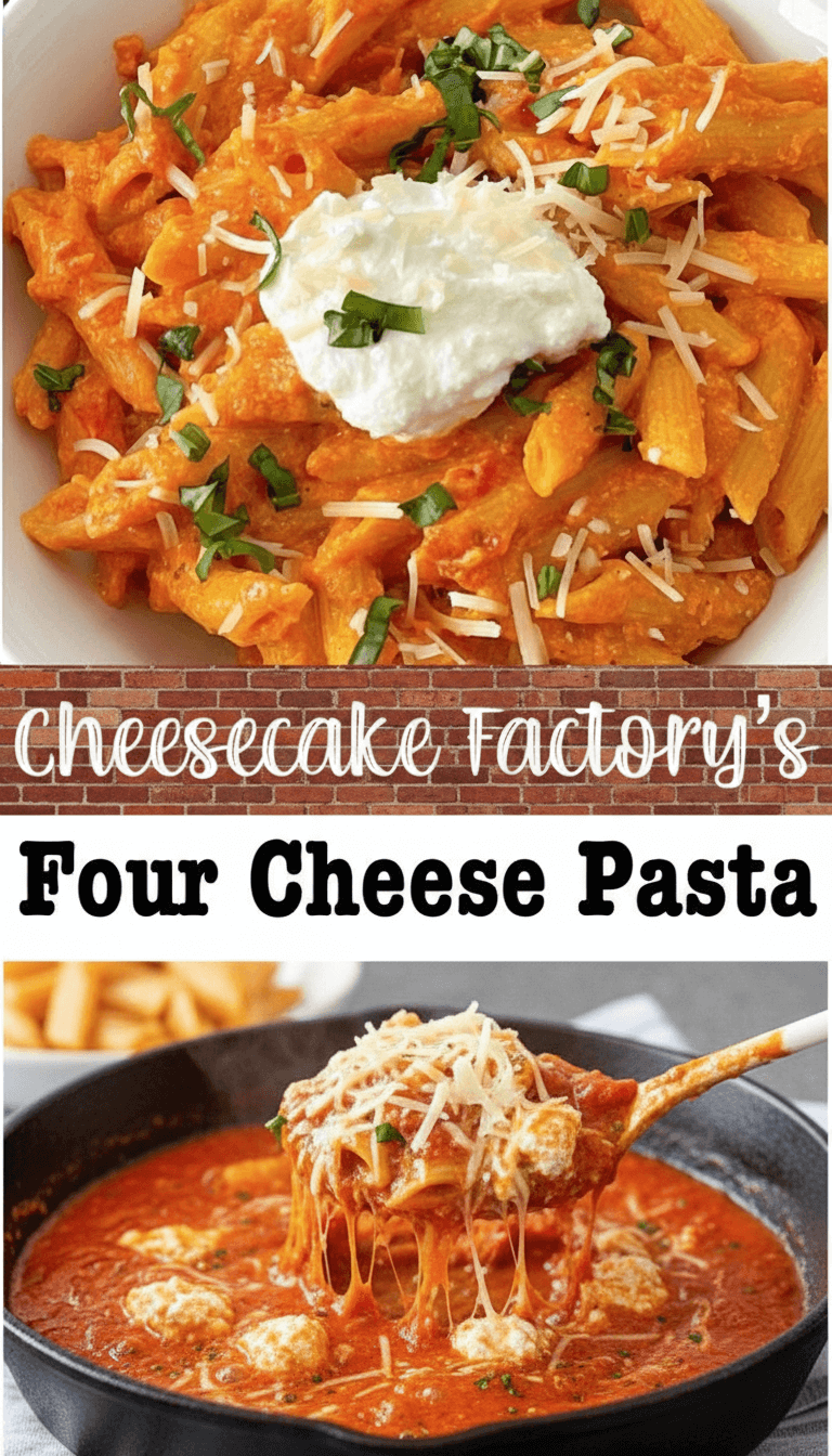 Four Cheese Pasta – Recipe Delight