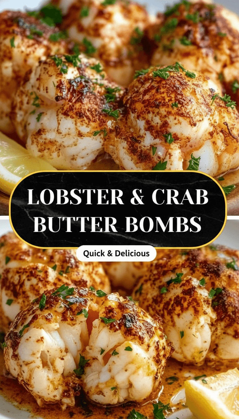 Lobster Crab Butter Bombs – Recipe Delight